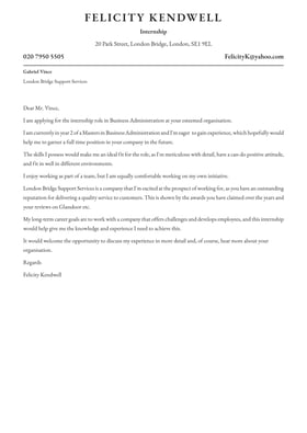 Free Cover Letters Examples By Job full Guides Resume io