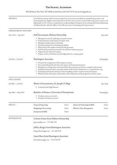 Job Winning Resume Templates 2022 Free Resume io