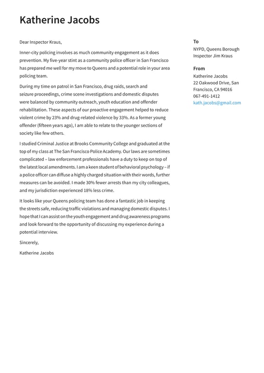 Maskovanie Kazeta lka Motivation Letter For Police Vyznanie Neslu n 