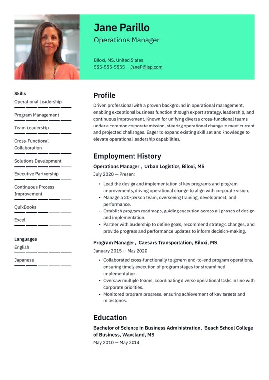 MBA Candidate Resume Examples Writing Tips 2023 Free Guide 