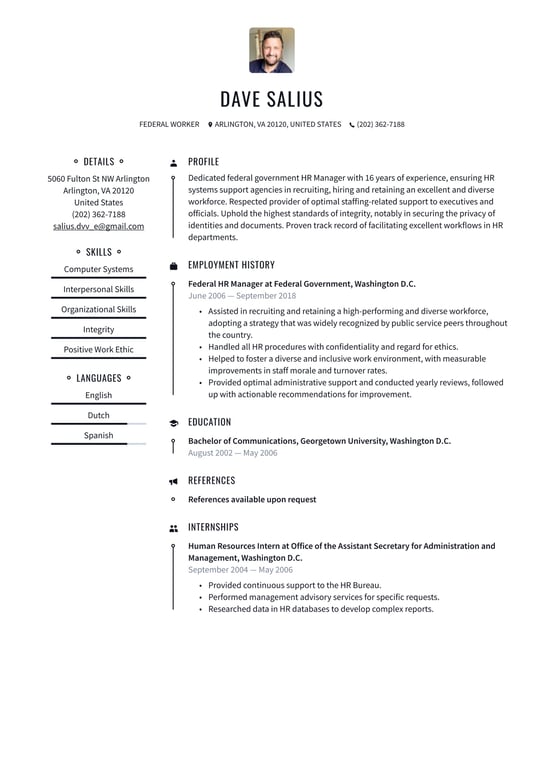 Federal Resume Examples Writing Tips 2023 Free Guide Resume io