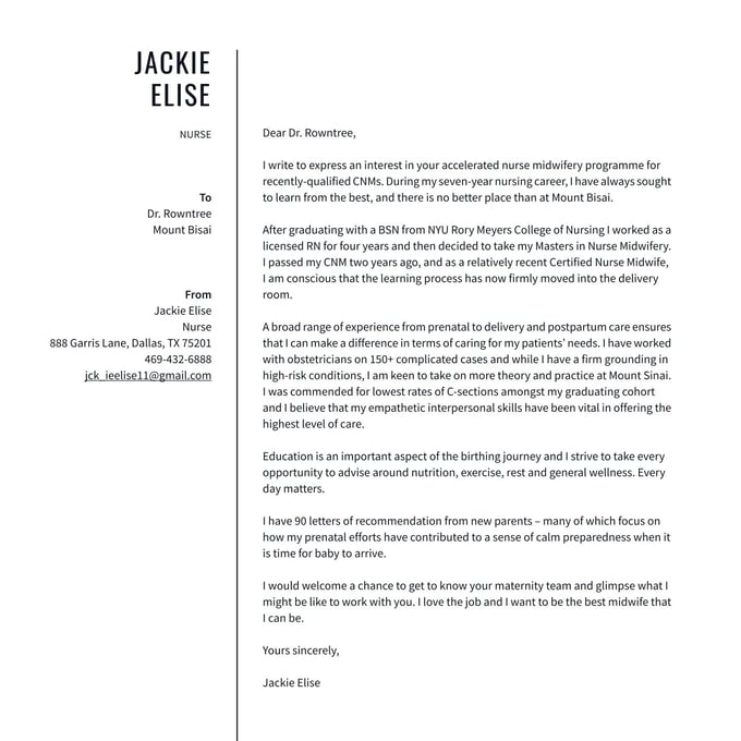 How To Introduce Yourself In A Cover Letter Examples Coverletterpedia