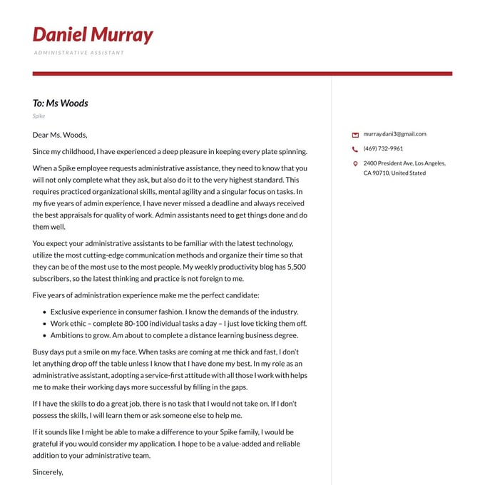 Museum Curator Cover Letter - Infoupdate.org