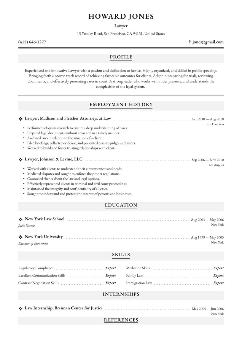 Free Resume Builder: Make & Download Easily · Resume.io