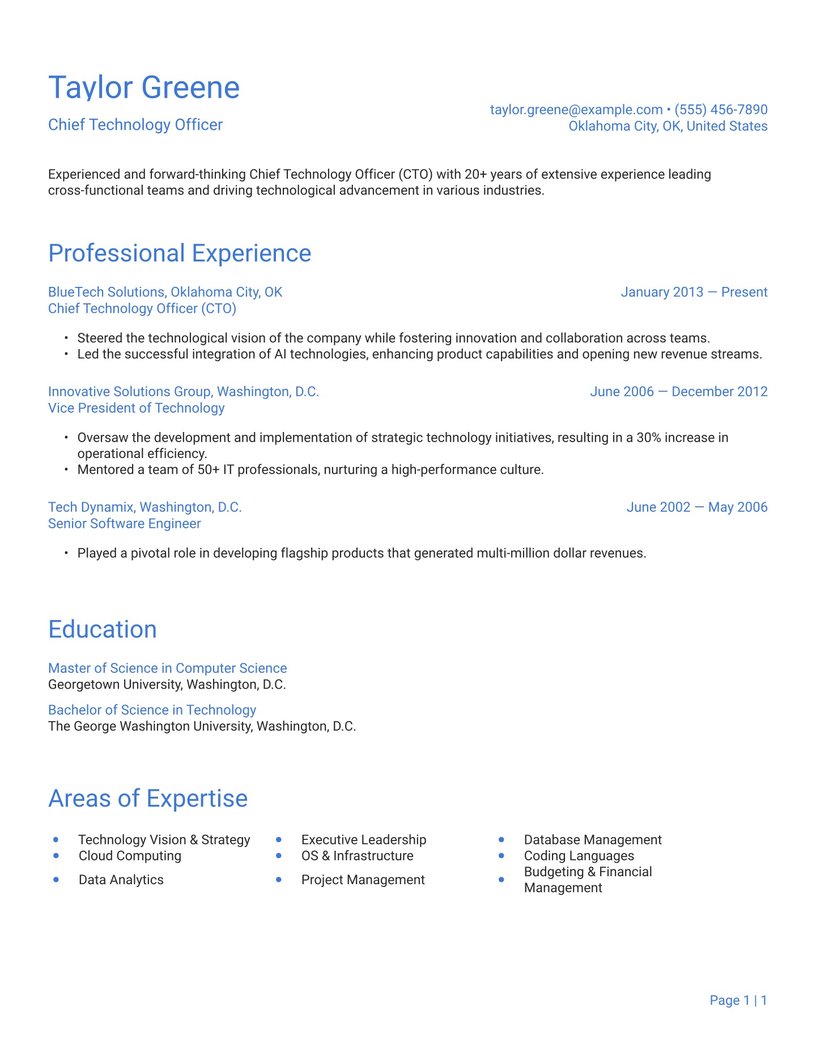 Free Resume Builder: Make & Download Easily · Resume.io