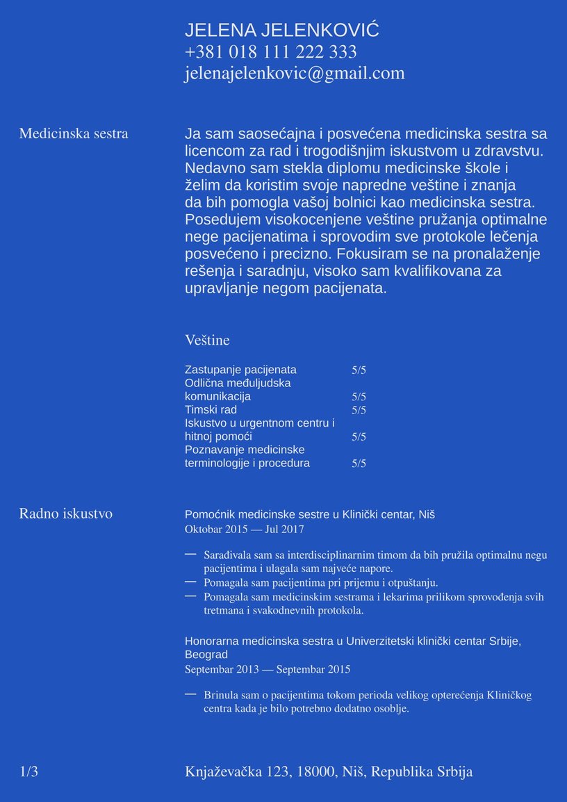 Besplatni kreator CV-jeva - napravite CV koji donosi posao · CVapp.rs