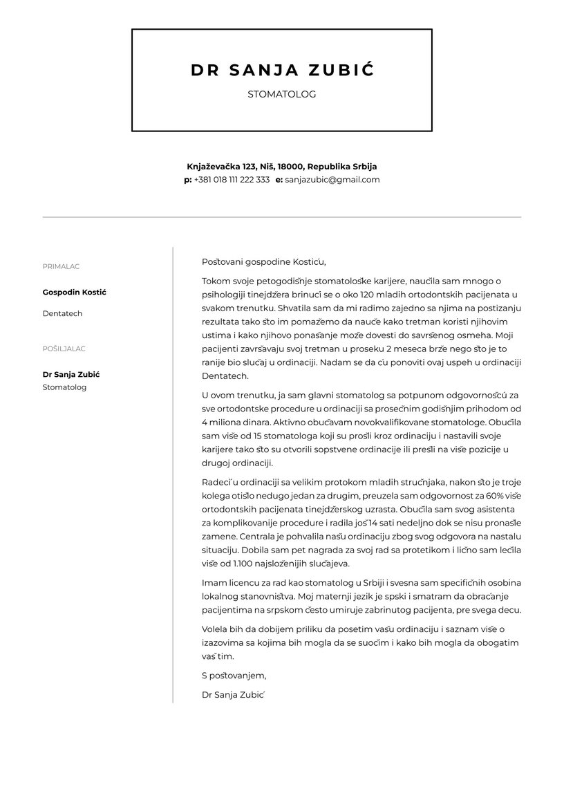 Besplatni kreator CV-jeva - napravite CV koji donosi posao · CVapp.rs
