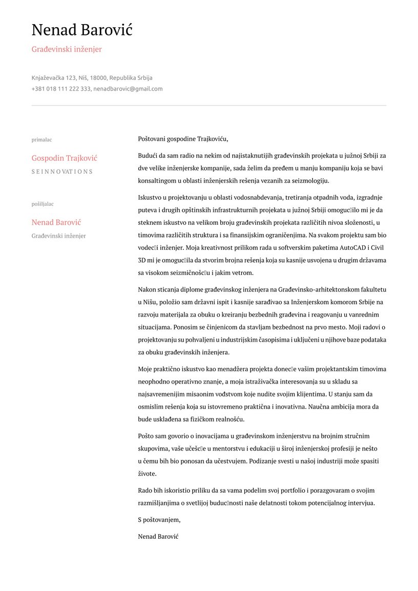 Besplatni kreator CV-jeva - napravite CV koji donosi posao · CVapp.rs