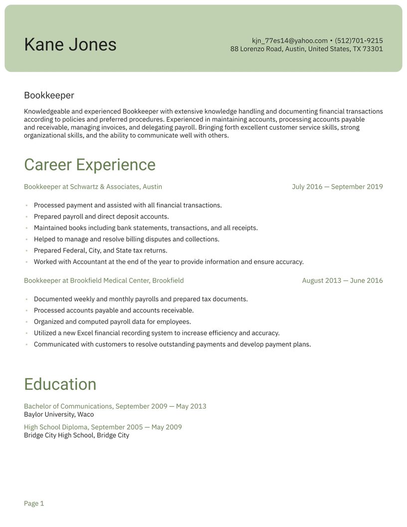 Free Resume Builder: Make & Download Easily · Resume.io