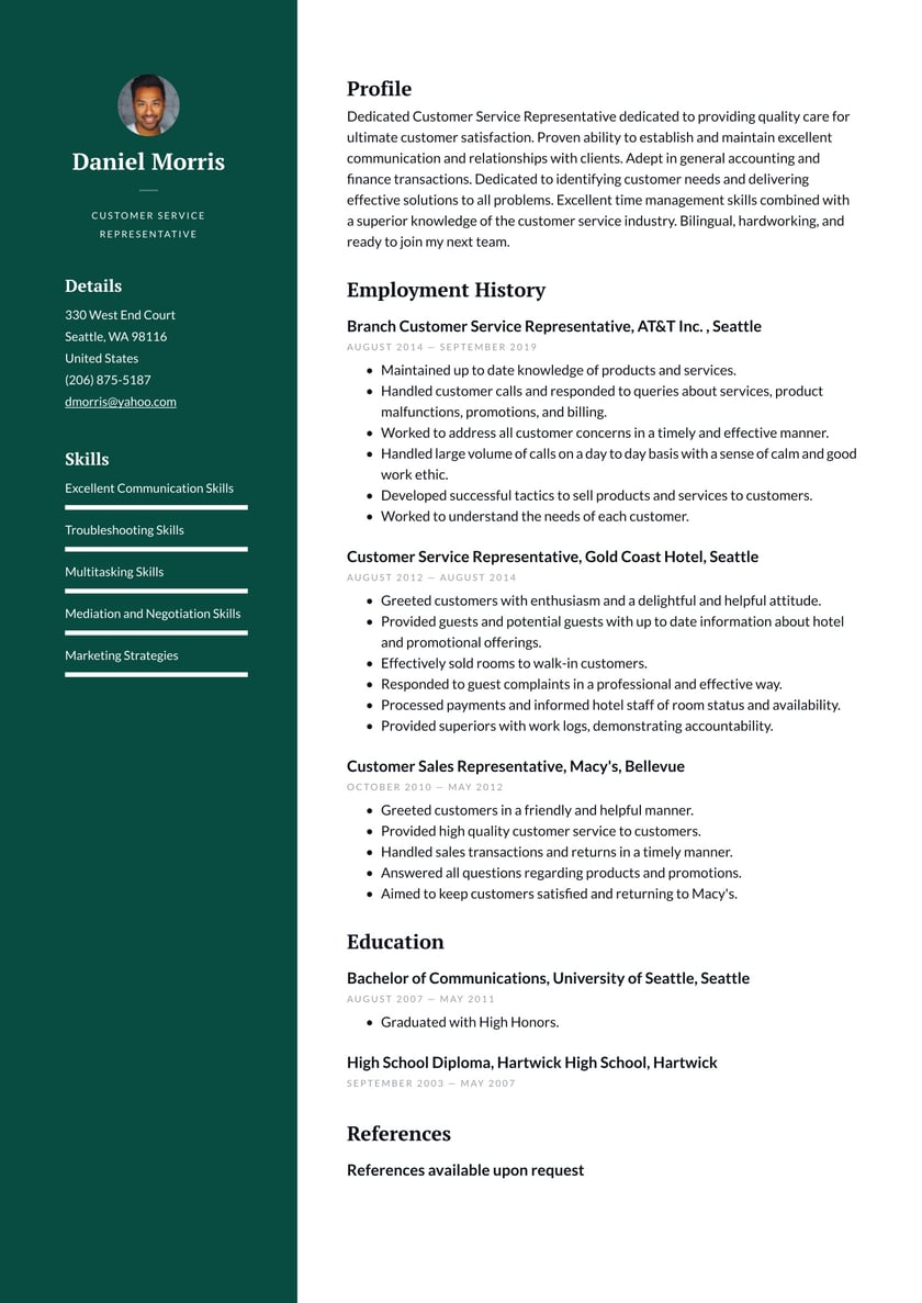 Sample Csr Resume Qishpbfogh