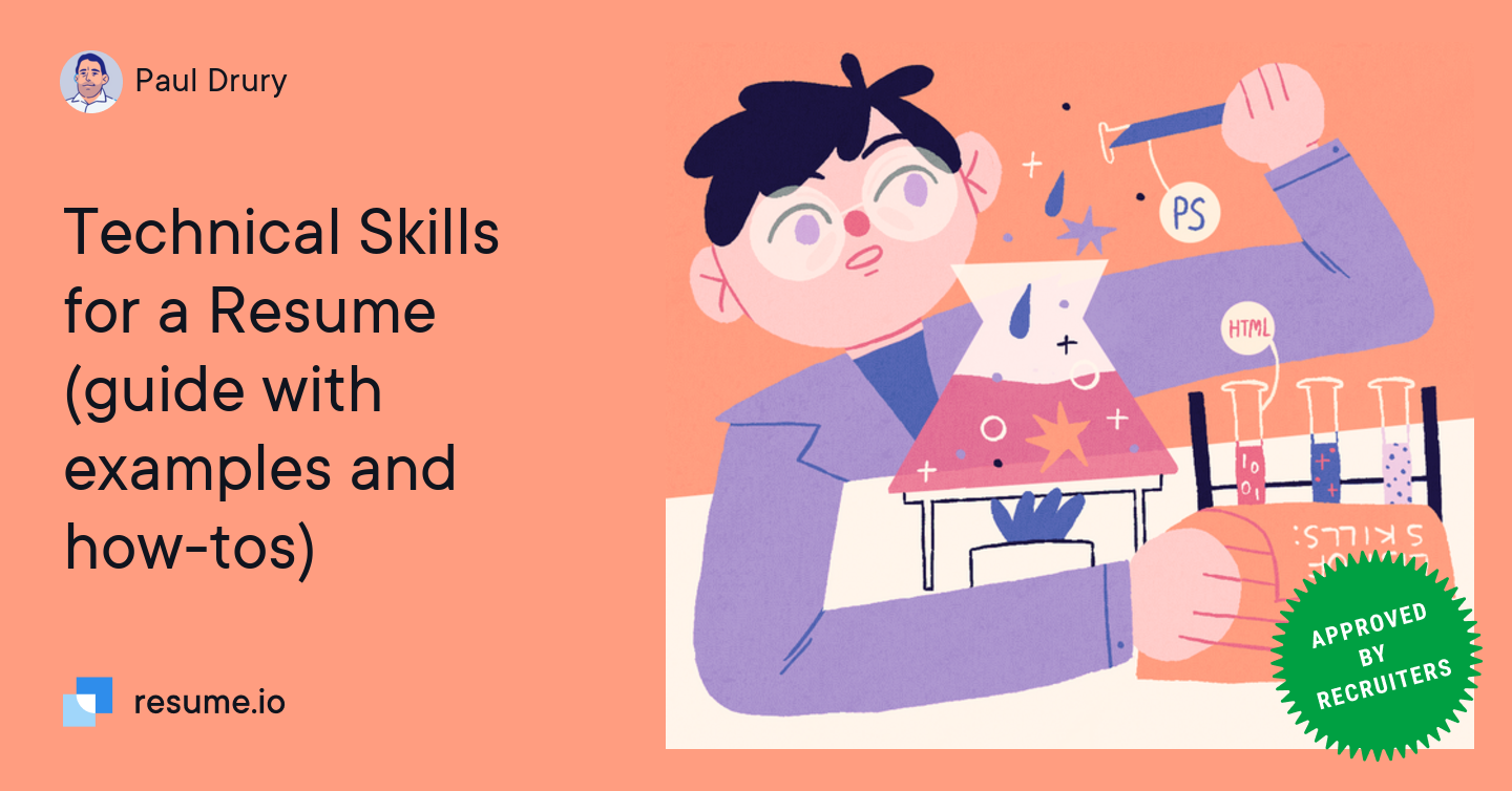 Technical Skills For A Resume guide With Examples And How tos 
