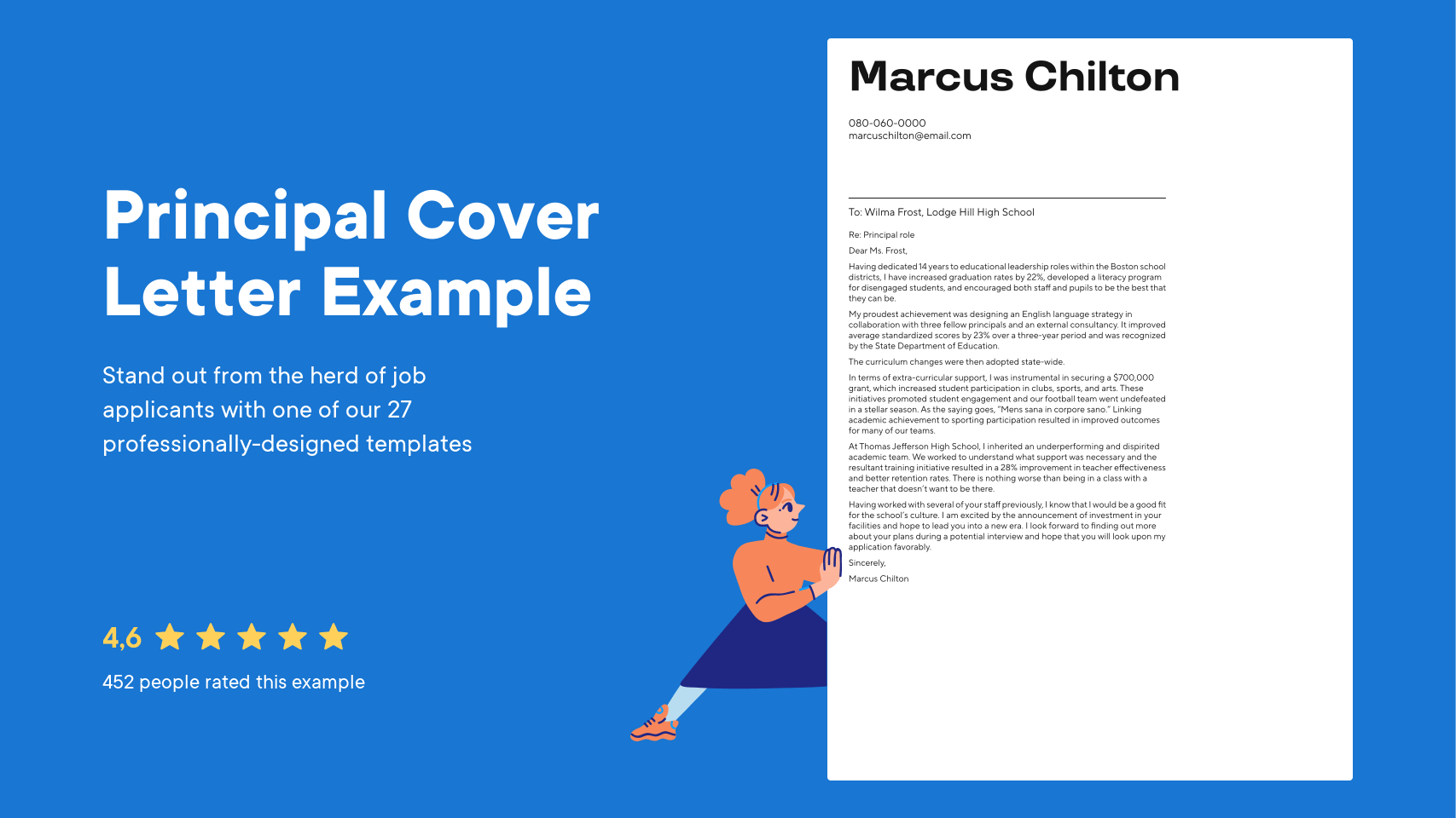 Principal Cover Letter Examples & Expert Tips · Resume.io