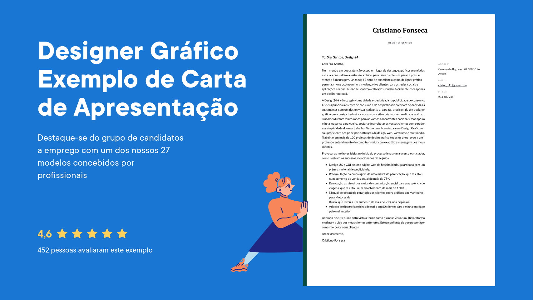 Exemplos De Cartas De Apresentacao De Trabalho De Design Grafico