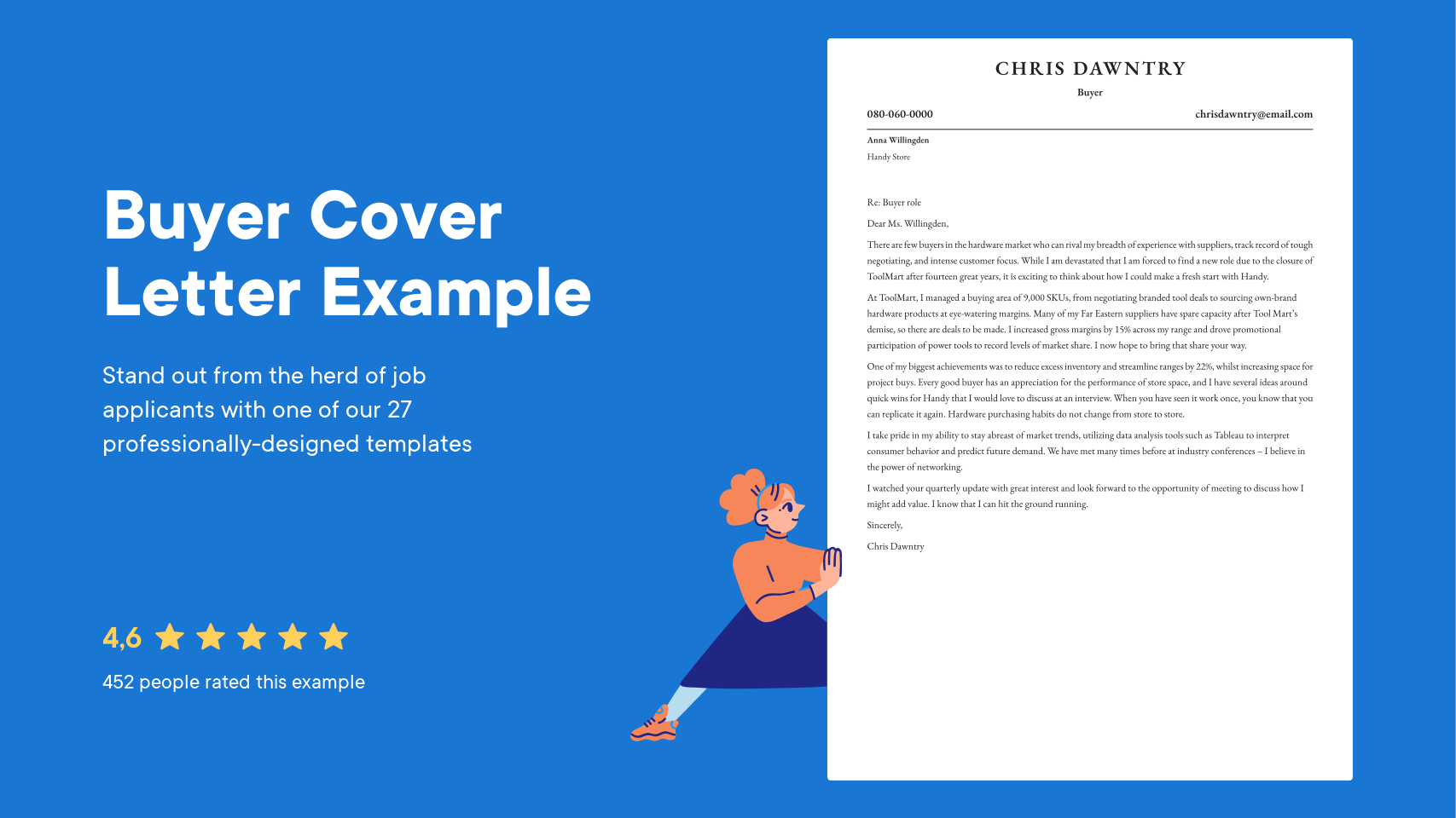 Buyer Cover Letter Sample