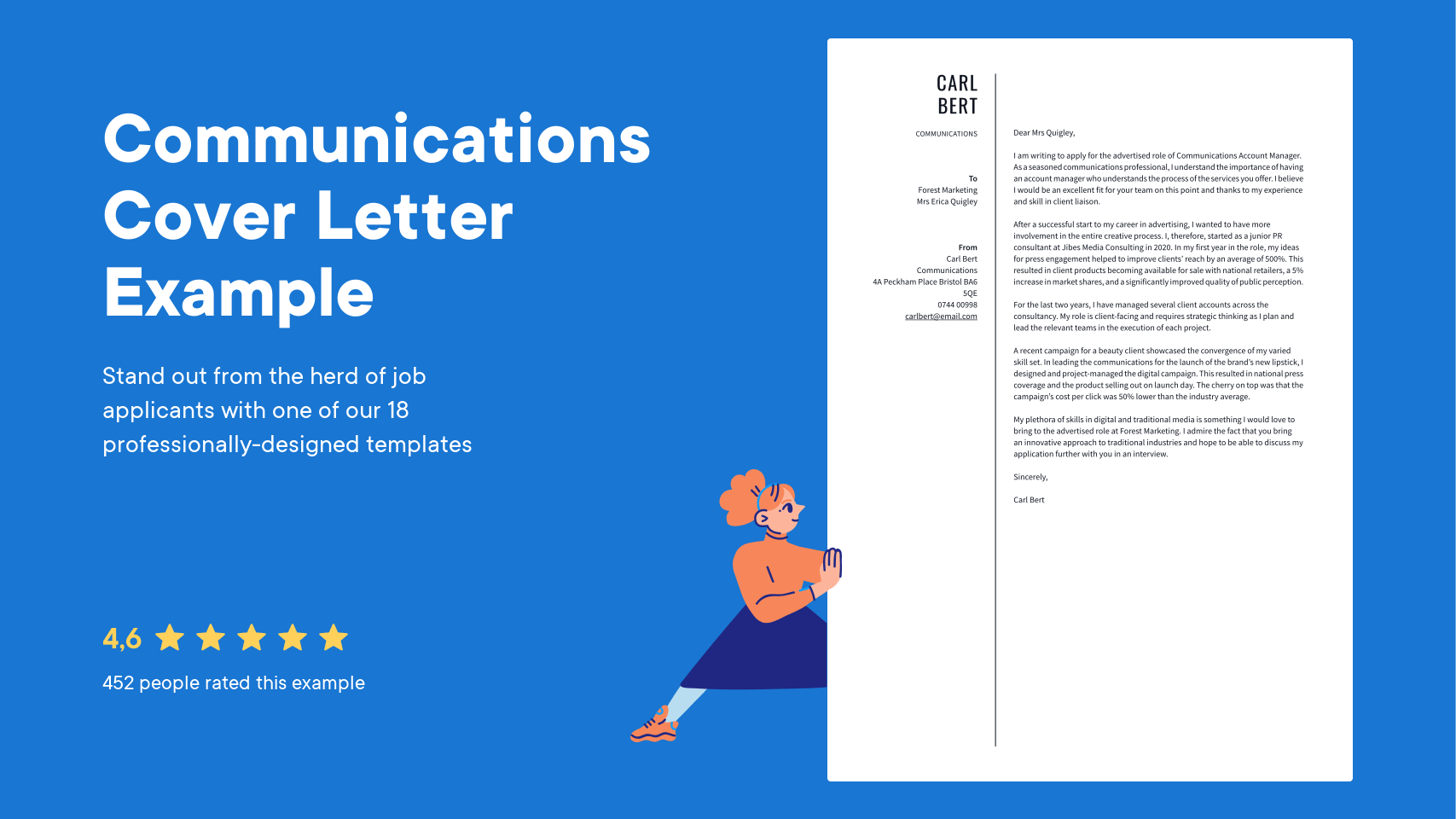 Communications Cover Letter
