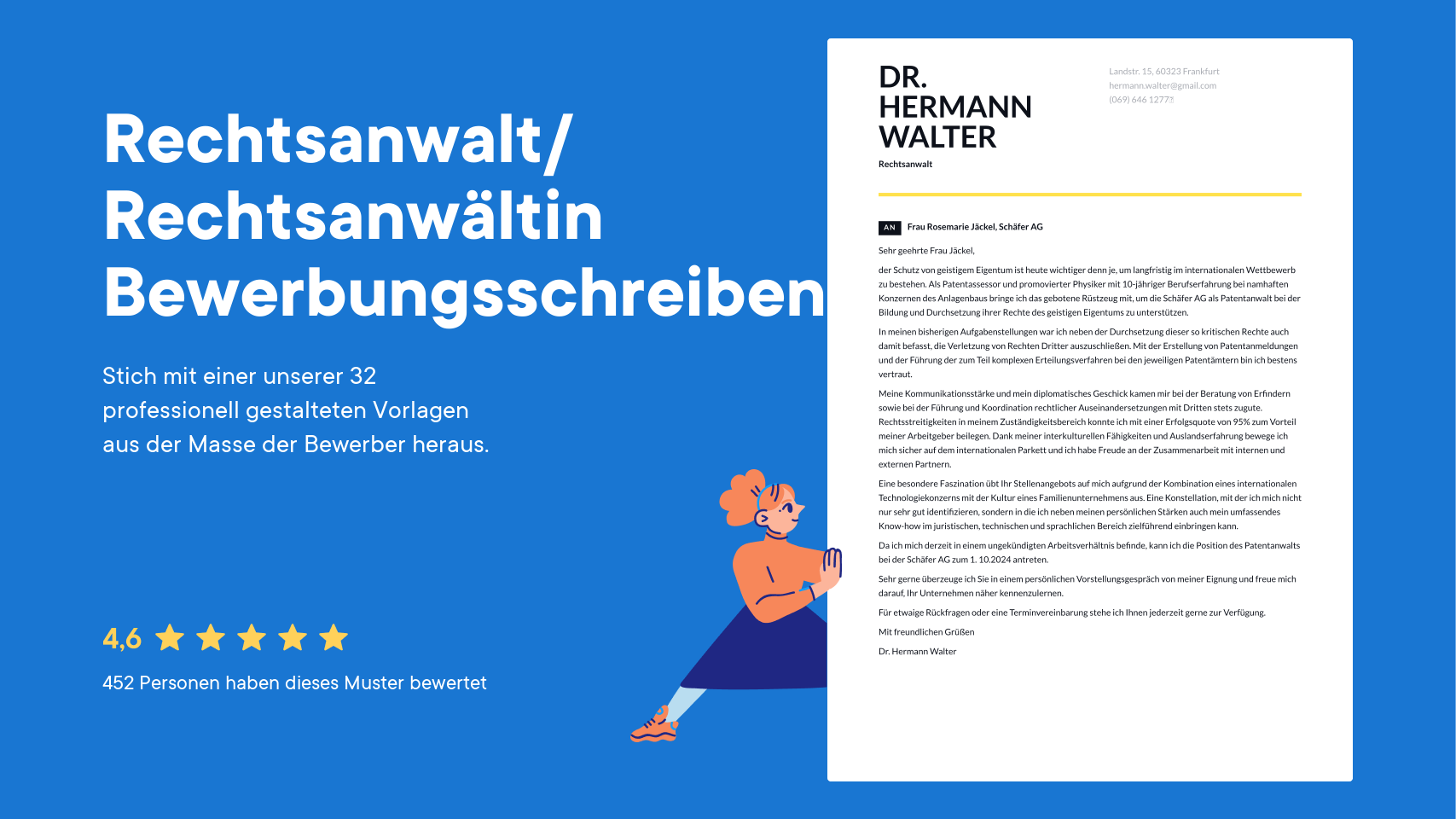 Anschreiben An Rechtsanwalt Muster