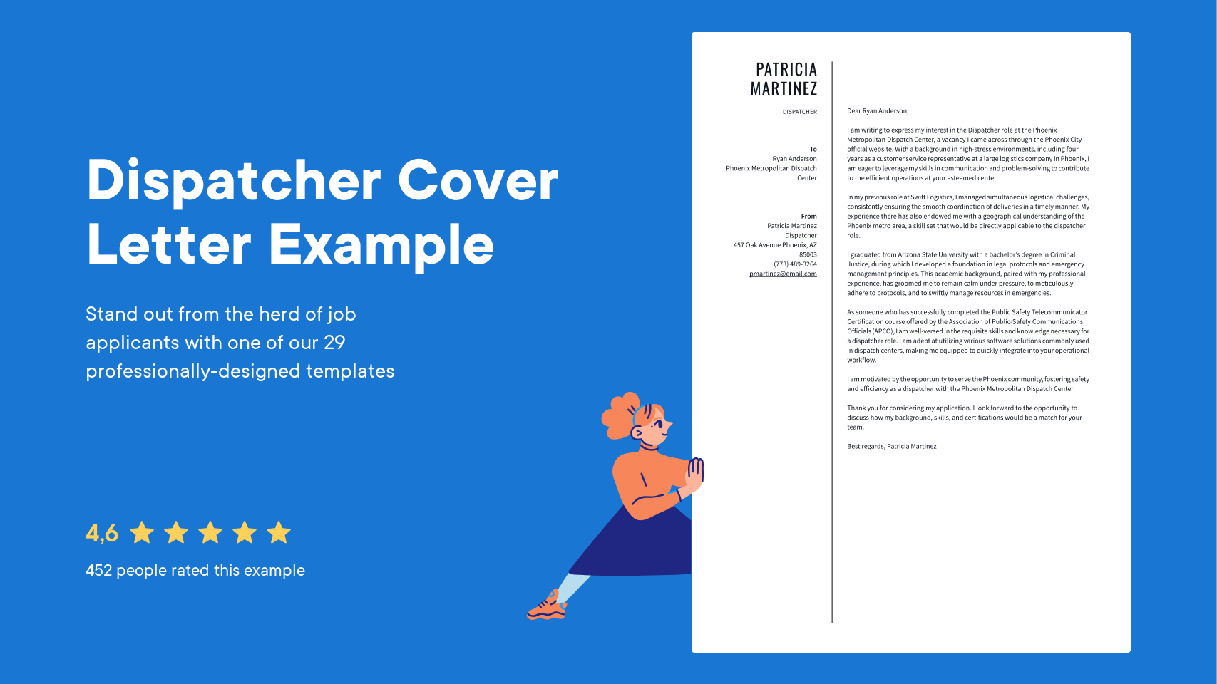 Police Dispatcher Cover Letter Sample Cover Letter Templates Examples