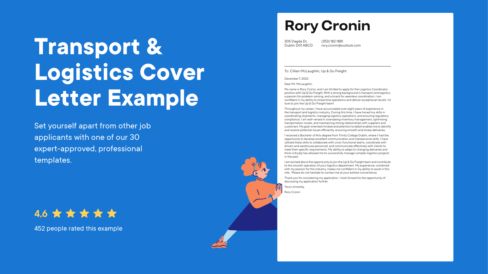 Transportation Cover Letter Examples