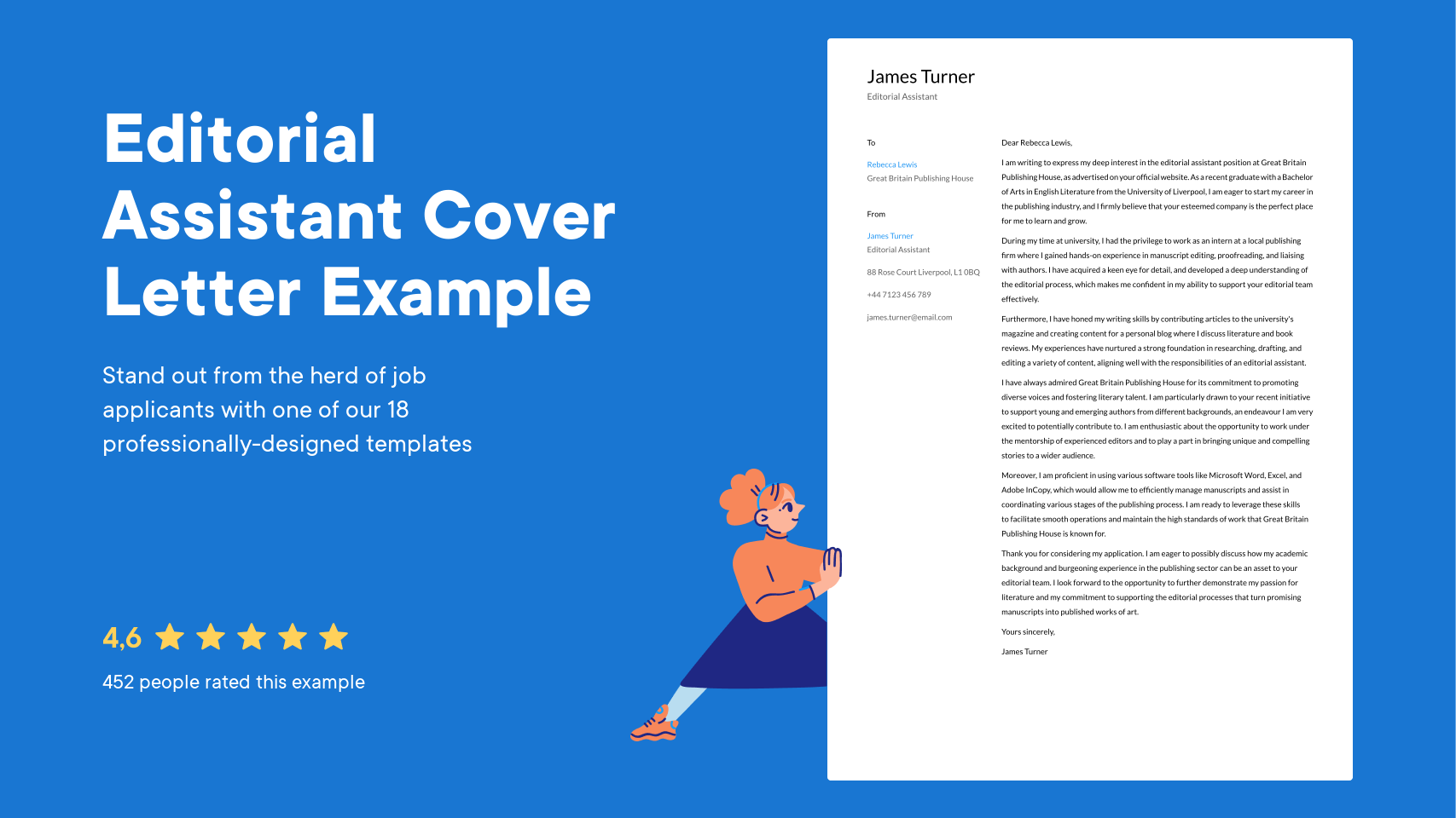 Cover Letter Editorial