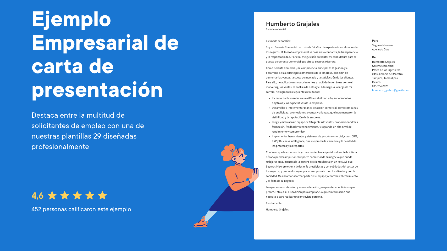 Ejemplo De Carta Comercial Profesional