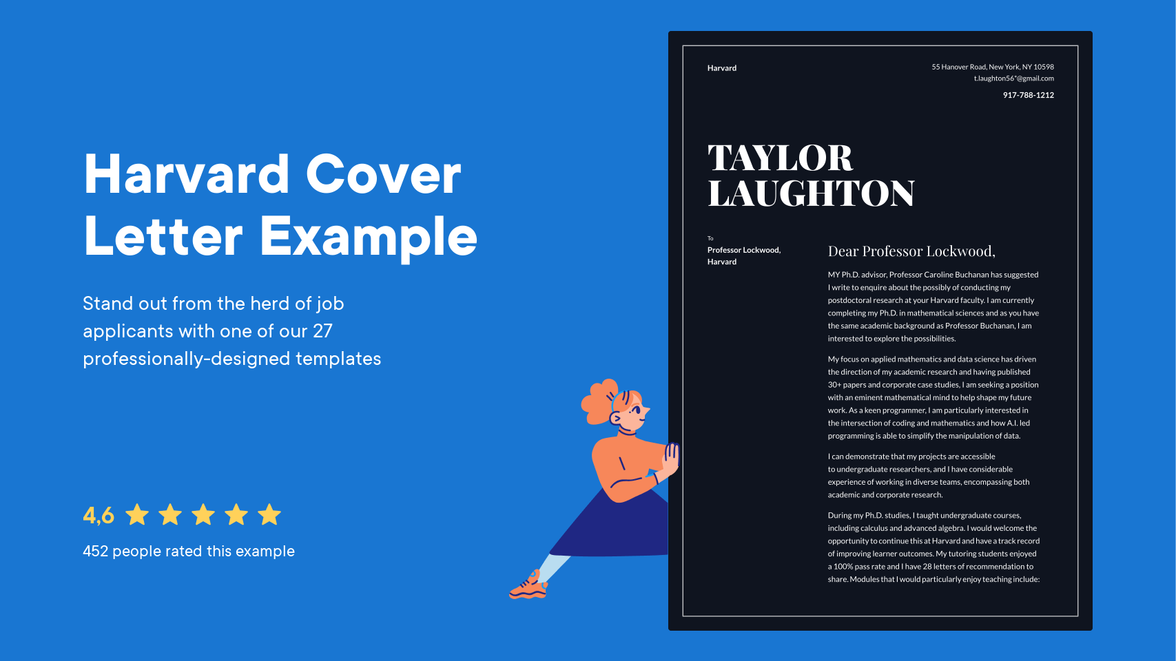 Harvard Cover Letter Examples Expert Tips Free Resume io
