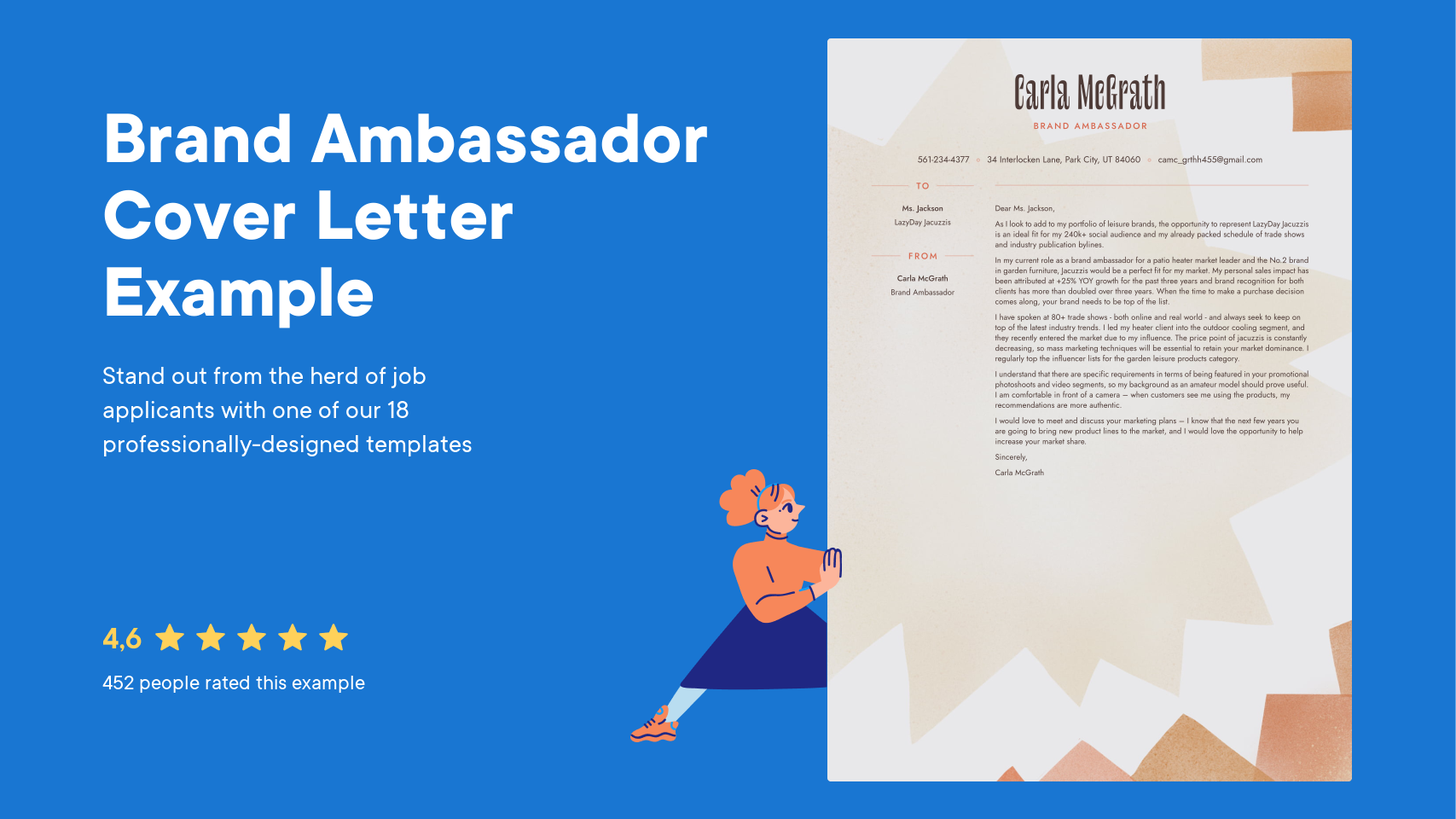 Brand Ambassador Cover Letter Examples Expert Tips Free 