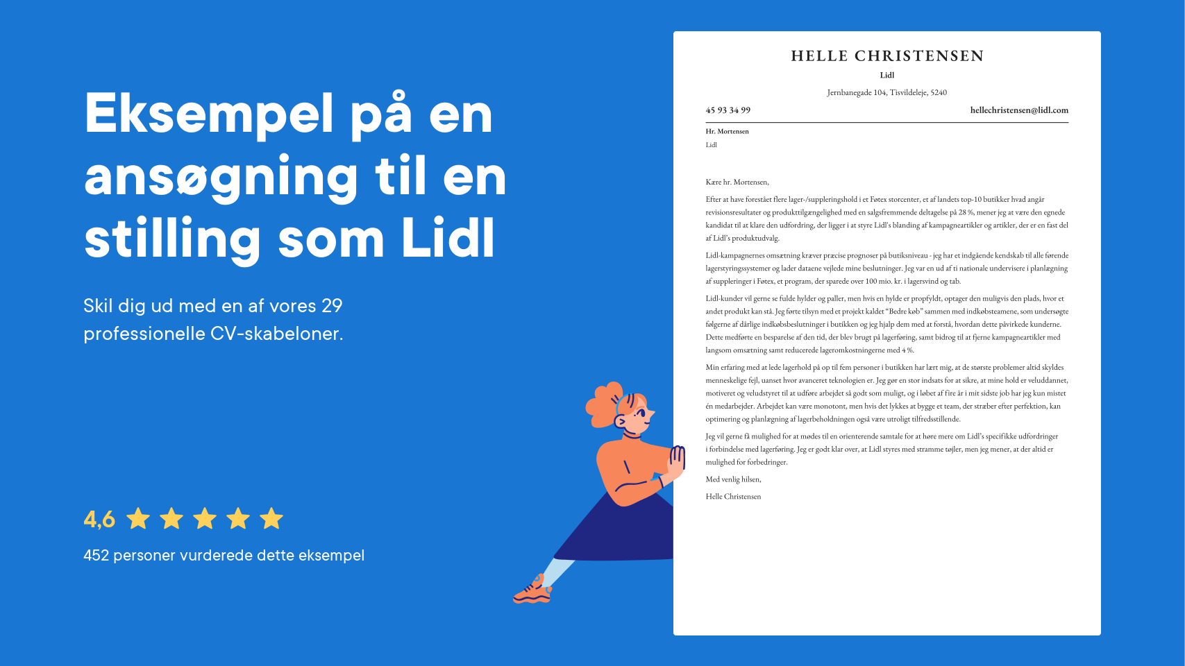 Ansøgning som Lidl: Eksempler og Gratis Ekspertips · CV.dk