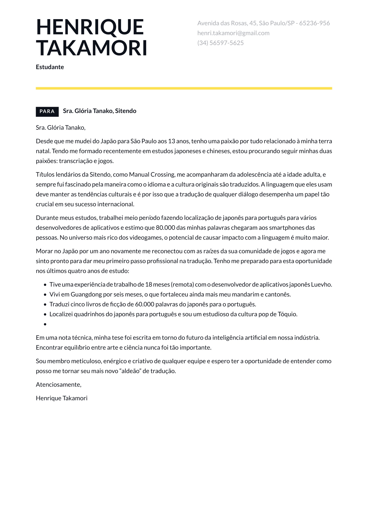 Exemplo Modelos De Carta Exemplo De Carta Estrutura De Uma Carta