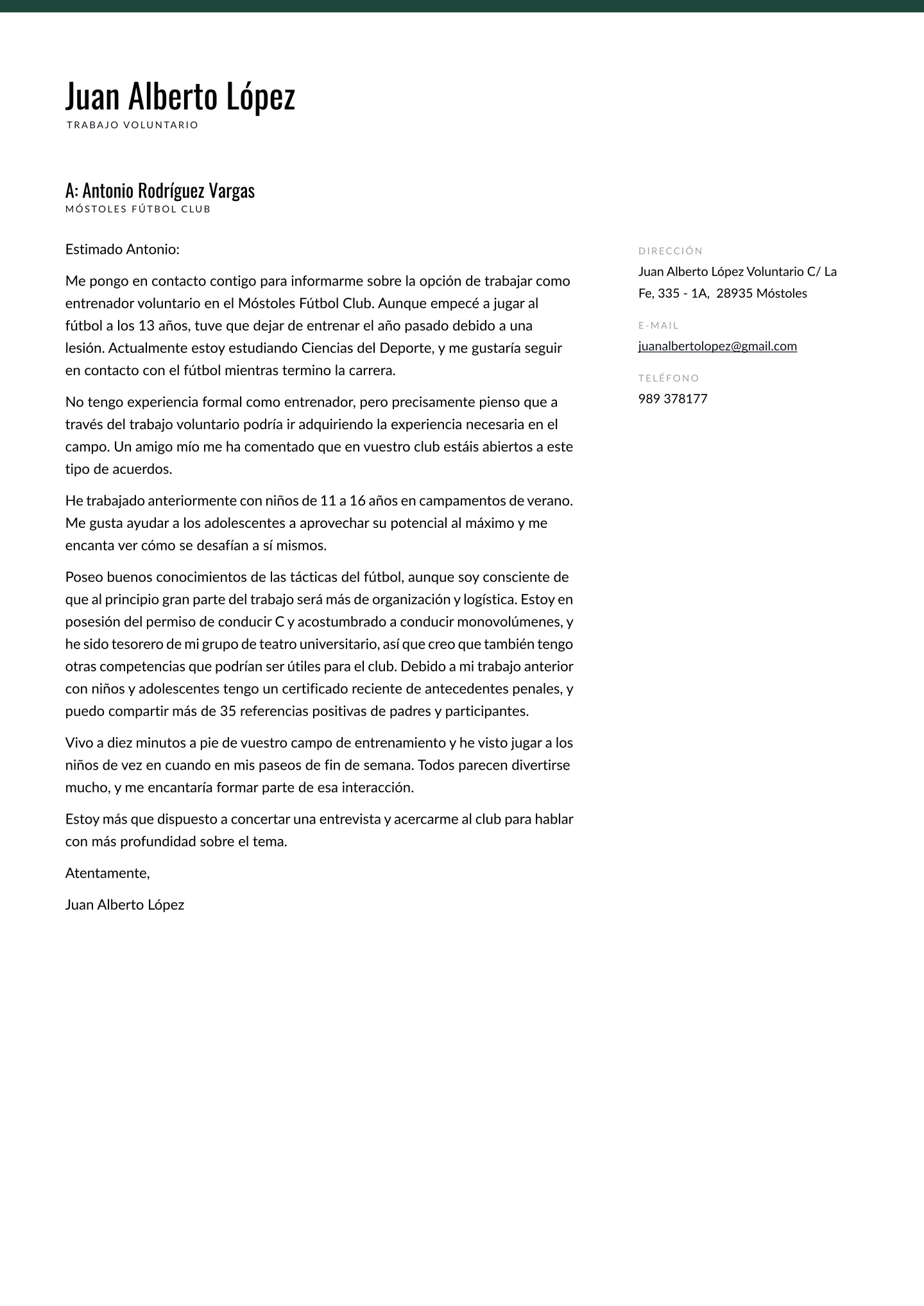 Modelo De Carta De Aceptacion De Oferta De Trabajo 3 Ejemplos De