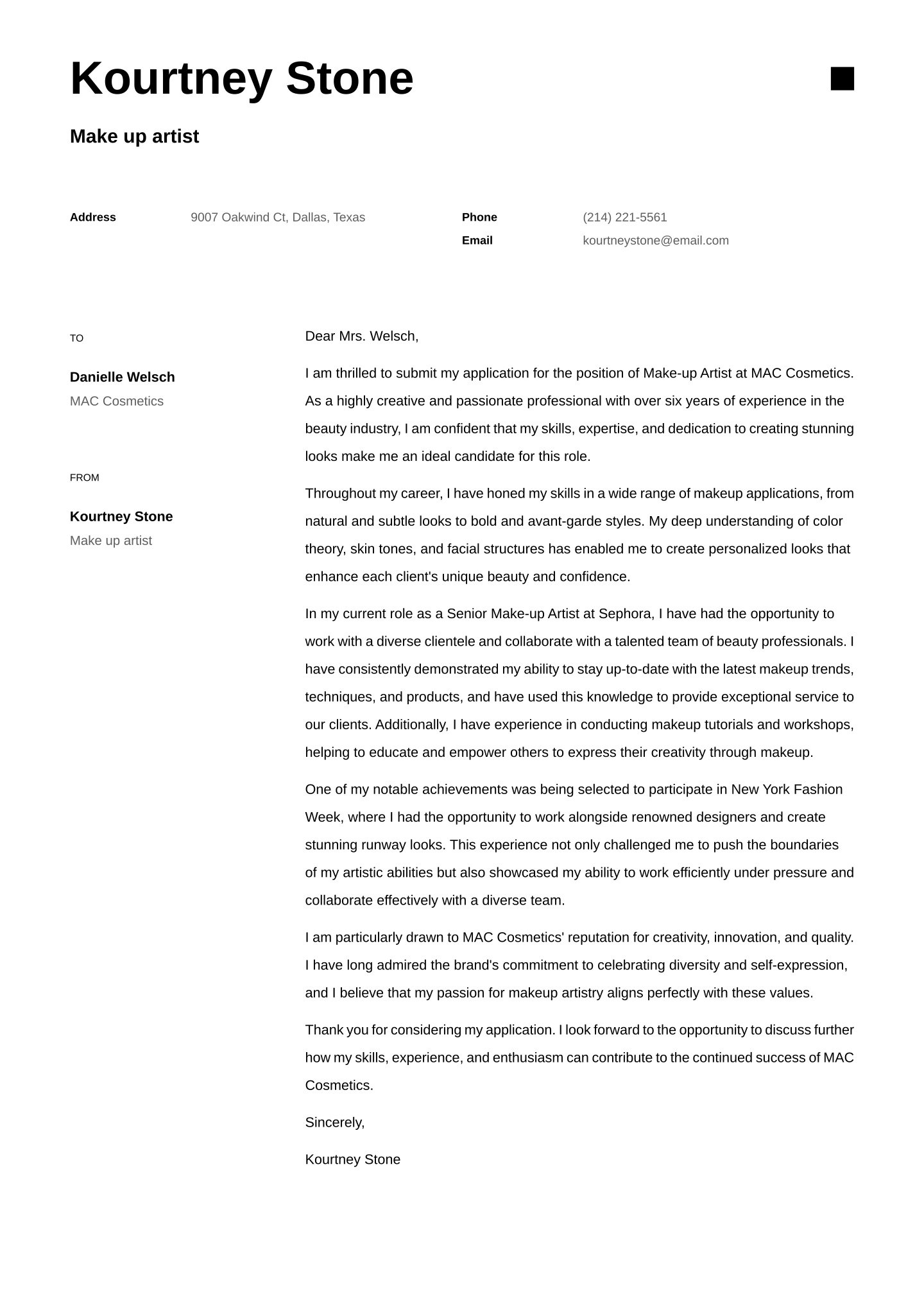 Makeup Artist You Introduction Paragraph Outline For Students ...