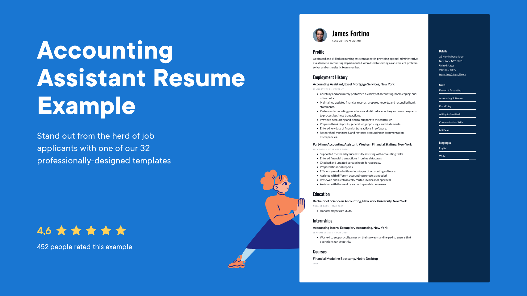 Accounting Assistant Resume Examples & Templates (2025) · Resume.io