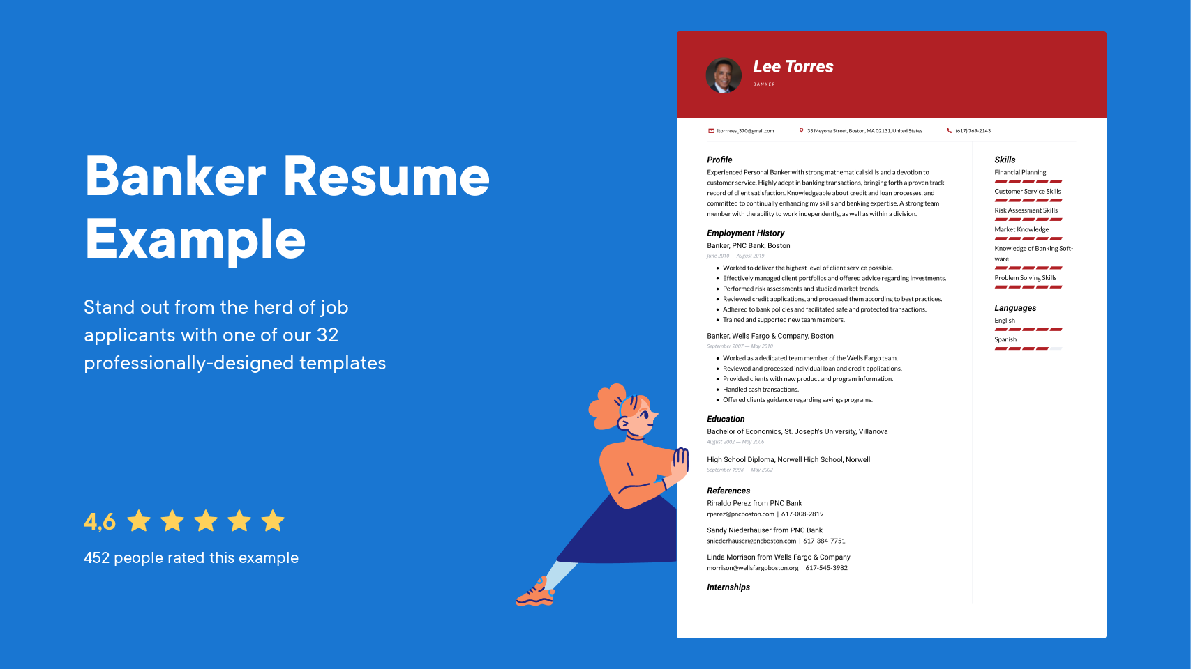 Banker Resume Examples & Templates (2025) · Resume.io