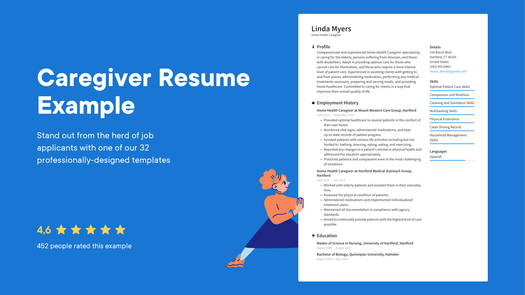 Caregiver Resume Examples Writing Tips 2024 Free Guide 