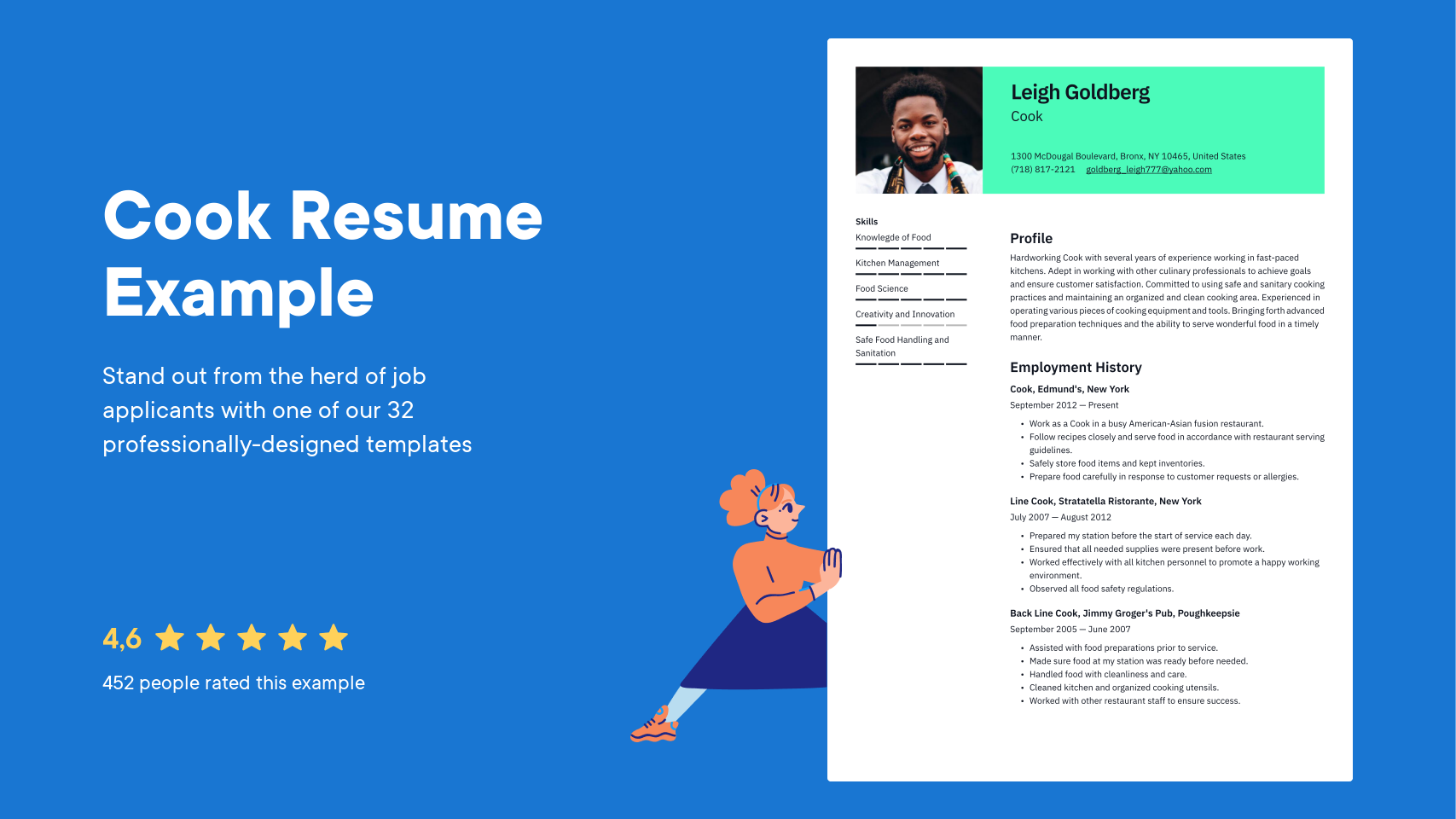 Cook Resume Example Writing Guide Resume io