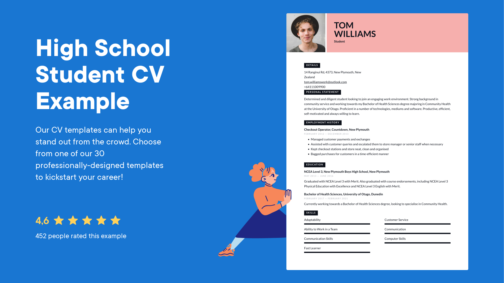 Example Of High School Student Resume 7 Great High School Graduate