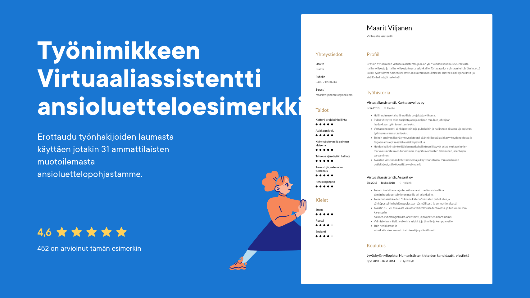 Ansioluettelo Ansioluettelo