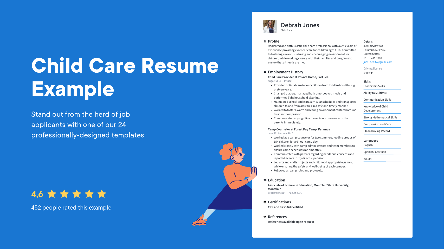 Child Care Resume Examples Writing Tips 2023 Free Guide 