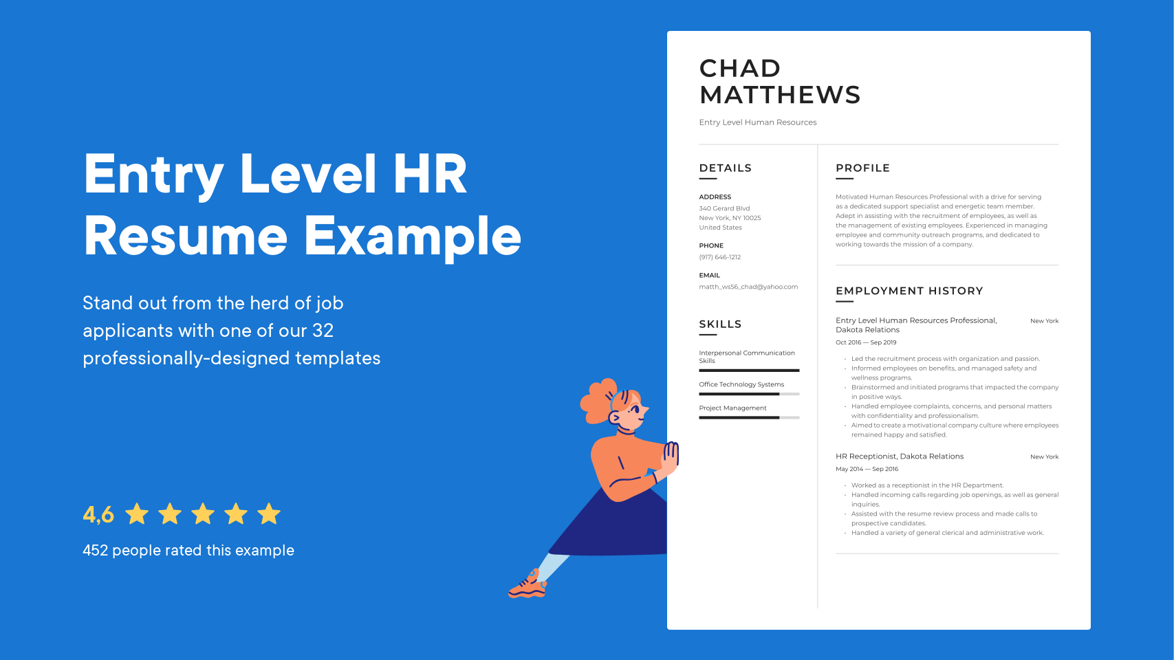 Entry Level HR Resume Examples Writing Tips 2023 Free Guide 