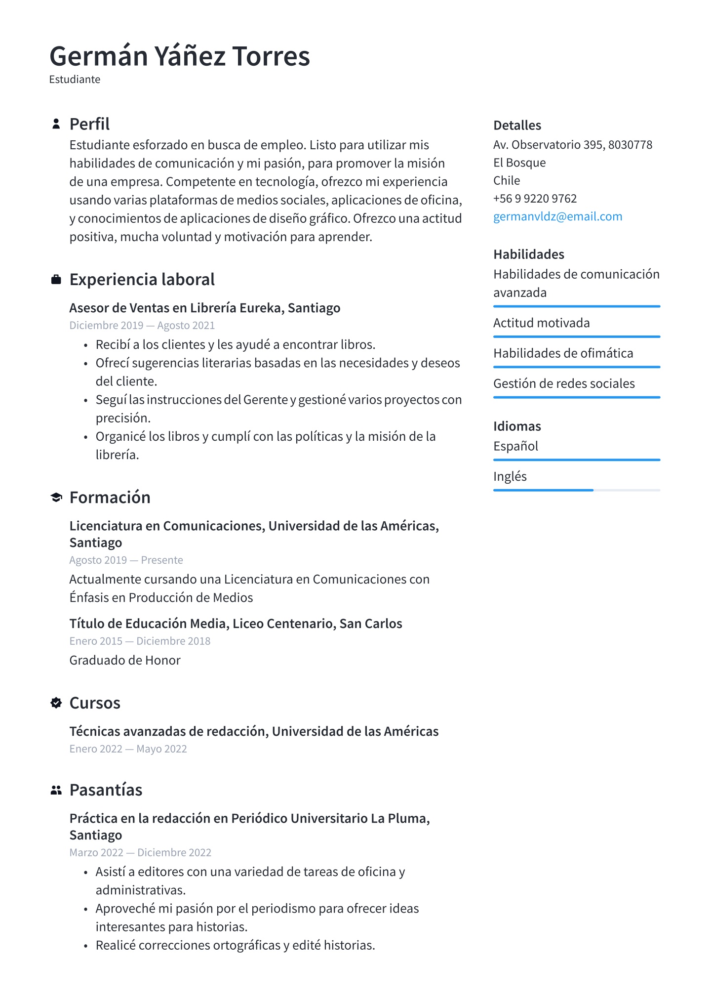 Ejemplos De Redacción De Anuncios De Graduación De Secundaria