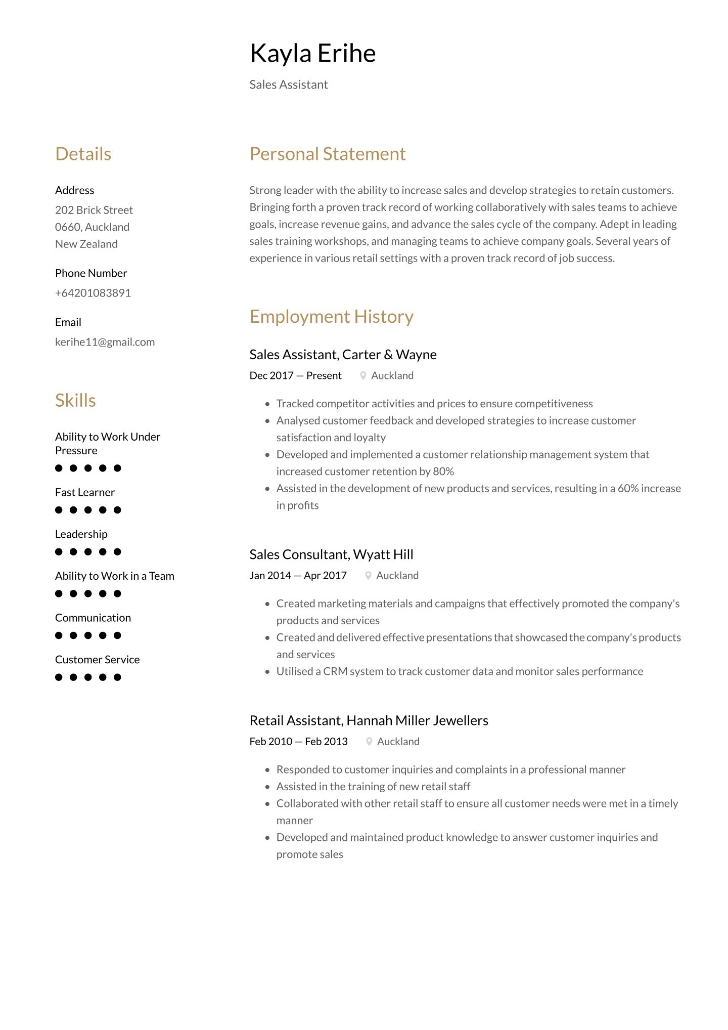 Sales Resume Examples And Tips How To Craft A Seriously Compelling