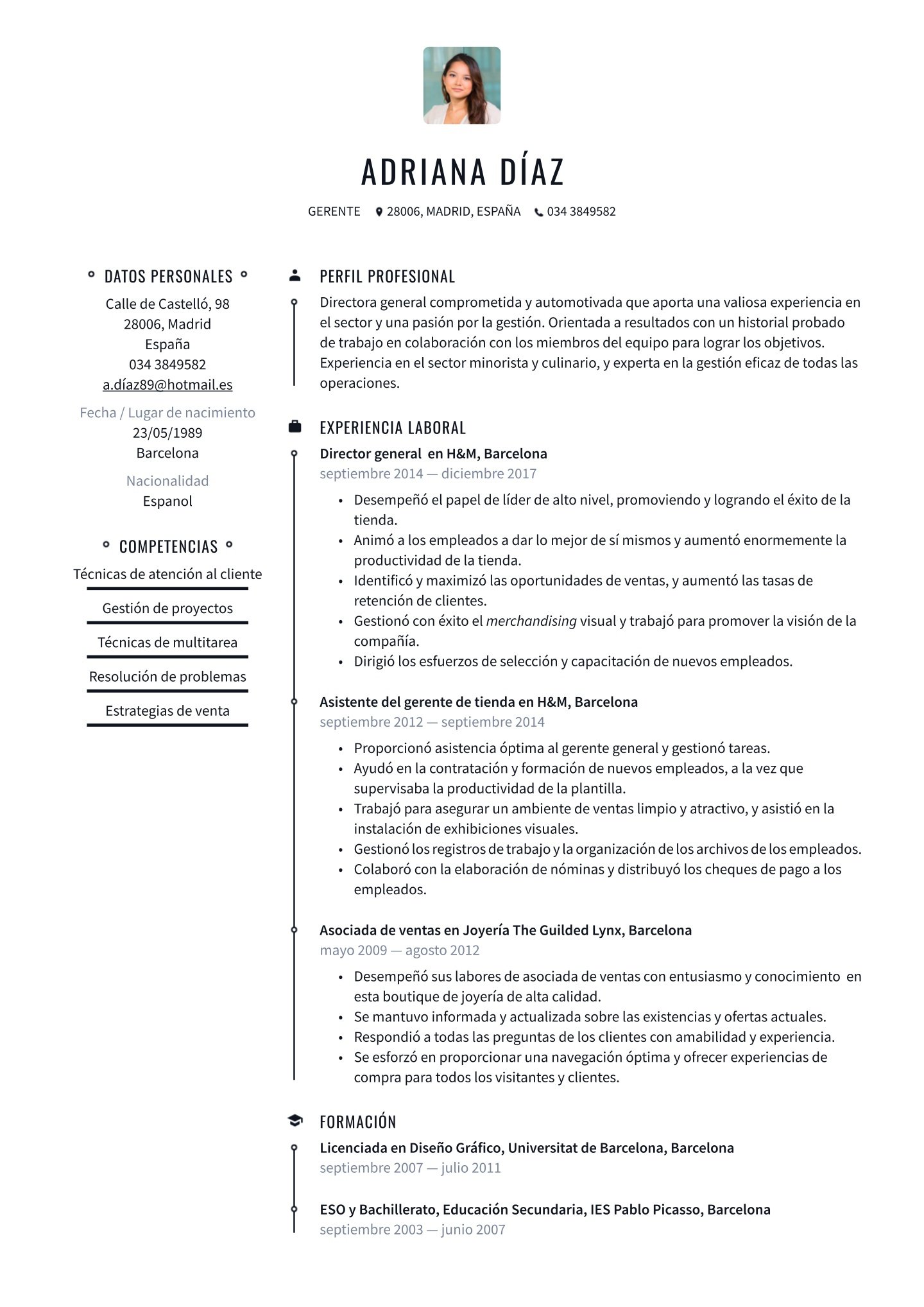 Estructura De Un Cv Cómo Hacer Un Curriculum Vitae Profesional Paso A